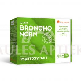 BRONCHONORM kapsulas N15 | Jūsu uzticamā E-SAULESAPTIEKA.LV