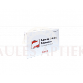 LOMAC 20 mg kapsulas, N10 | Jūsu uzticamā E-SAULESAPTIEKA.LV
