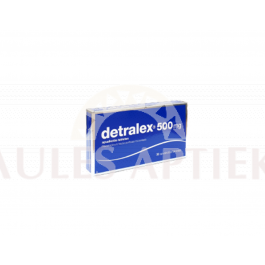 DETRALEX 500 mg apvalkotās tabletes, N30 | Jūsu uzticamā E-SAULESAPTIEKA.LV