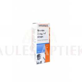 BRONTEX 3 mg/ml sīrups, 100ml | Jūsu uzticamā E-SAULESAPTIEKA.LV