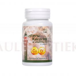 Austeru kalcijs 500 ar vitamīnu D3 tabletes, N60 | Jūsu uzticamā E ...