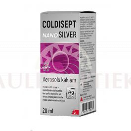 COLDISEPT Nano Silver aerosols kaklam, 20 ml | Jūsu uzticamā E ...