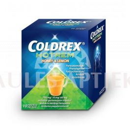 COLDREX HotRem Honey & Lemon 750 mg/10 mg/60 mg pulveris, N10 | Jūsu ...