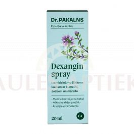 DR.PAKALNS Dexangin aerosols, 20ml | Jūsu uzticamā E-SAULESAPTIEKA.LV