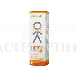 FARINGO Spray apelsīnu aerosols, 20 ml | Jūsu uzticamā E-SAULESAPTIEKA.LV