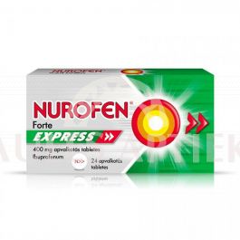 NUROFEN Forte Express 400mg apvalkotās tabletes, N24 | Jūsu uzticamā E ...