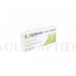 OPEXA 20 mg tabletes, N10 | Jūsu uzticamā E-SAULESAPTIEKA.LV