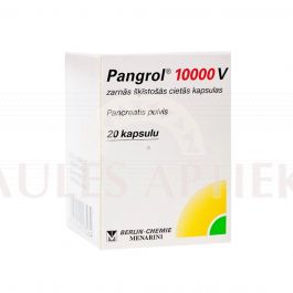 PANGROL 10000V kapsulas, N20 | Jūsu uzticamā E-SAULESAPTIEKA.LV