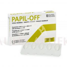 PAPIL-OFF vaginālās svecītes, N10 | Jūsu uzticamā E-SAULESAPTIEKA.LV