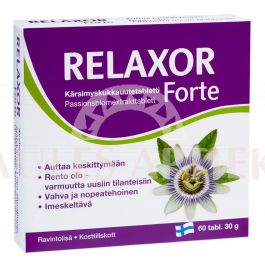 HKK Relaxor Forte tabletes, N60 | Jūsu uzticamā E-SAULESAPTIEKA.LV